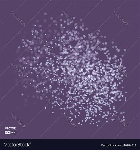 Chaotic Particles In Empty Space Dynamic Vector Image