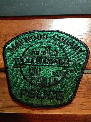 Defunct Maywood Cudahy Ca California Swat Police Patch Antique Price
