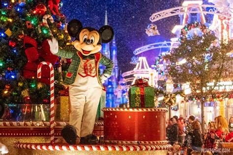 Mickeys Once Upon A Christmastime Parade Is Back At Magic Kingdom But