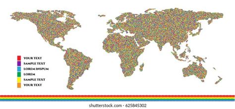 1014 Doted World Map Stock Vectors Images And Vector Art Shutterstock