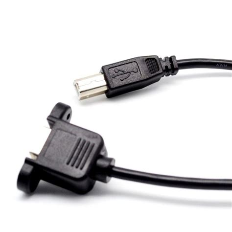 Buy Usb Cable B B Length Mm Online At Robu In