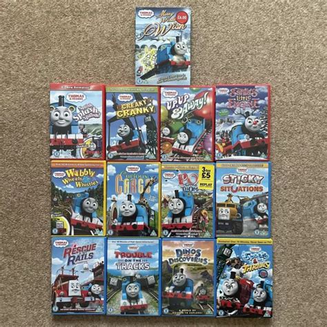 Thomas The Tank Engine And Friends Dvd Bundle Job Lot Of 13 Genuine Rare Eur 2370 Picclick It