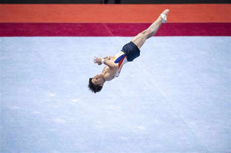 Carlos Yulo Leads Mens All Around In Asian Championships Inquirer Sports