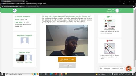 Process How To Take Your Proctored Online Exam Youtube