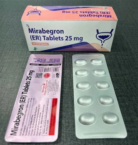 Myrbetriq Er Tablet Mirabegron 25mg At Best Price In Nagpur