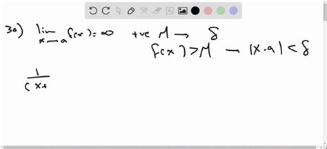 SOLVED Limit Proofs For Infinite Limits Use The Precise Definition Of Infinite Limits To Prove