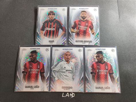 【la足球】2023 24 Topps Competition 欧冠欧联欧战 Ronaldo 罗纳尔多 大罗 外星人 国米 国际米兰 巴萨