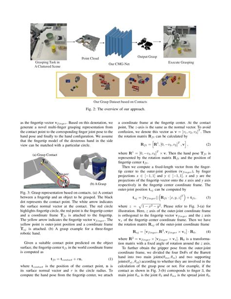 Cmg Net An End To End Contact Based Multi Finger Dexterous Grasping Network Deepai