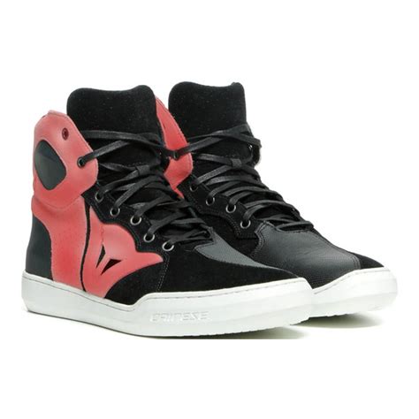Buty krótkie DAINESE ATIPICA AIR BLACK RED FLUO czarny czerwony fluo RRmoto pl