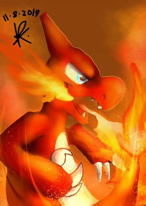 🔥flamethrower🔥redraw Pokémon Amino