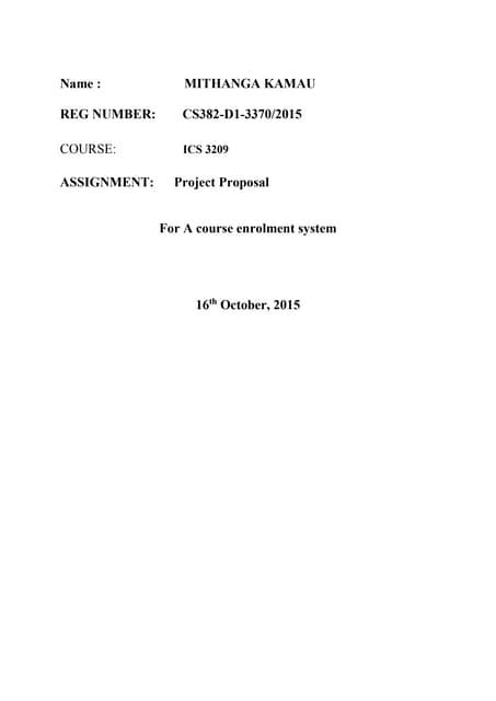 Proposal With Sdlc Pdf