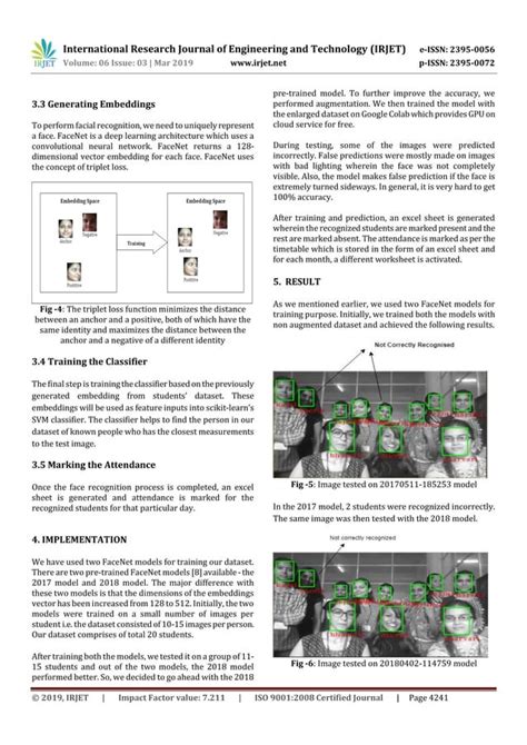Irjet Spot Me A Smart Attendance System Based On Face Recognition Pdf
