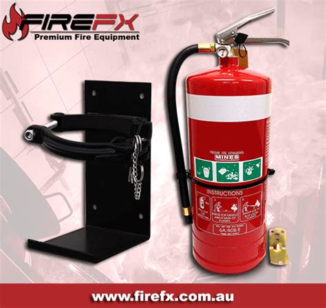9kg Abe Fire Extinguisher And Heavy Duty Bracket Firefx