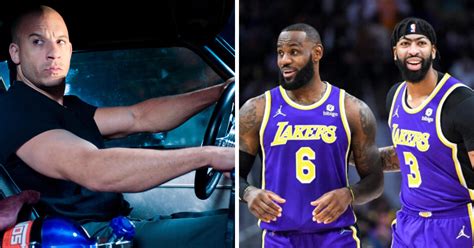 “me And Bron Were Pretty Serious” ‘fast And Furious Star Vin Diesel Got