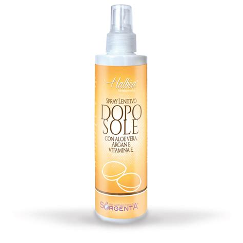 Spray Lenitivo Doposole Con Aloe Vera Argan E Vitamina E Ml Sorgenta