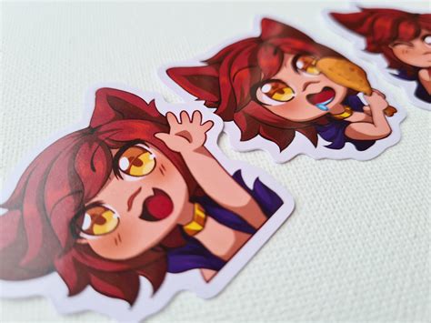 Sett Chibi Sticker Etsy