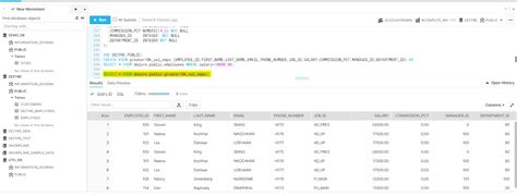 How To Verify The View Table Data In Snowflake