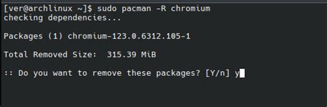 How To Install And Remove Packages In Arch Linux GeeksforGeeks