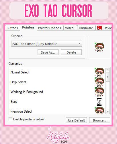 Exo Tao Cursor 2 By Nhiholic On Deviantart