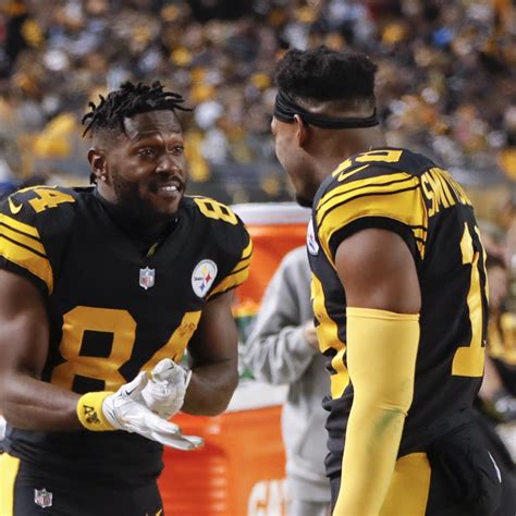 Juju Smith Schuster Fires Back At Antonio Brown After Wr Ripped Him For