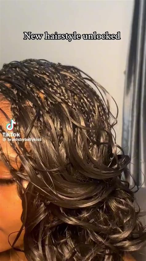 11 French Curl Bob Ideas Short Box Braids Hairstyles French Curl Natural Hair Braids