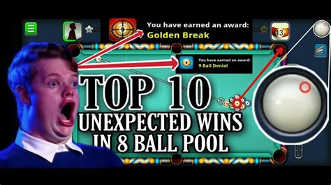 Top 10 Unexpected Wins In 8 Ball Pool Miami Beach 9ball 8 Ball Pool