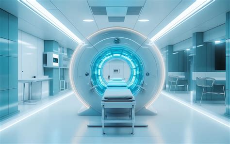 Premium Ai Image Empty Hightech Modern Mri Magnetic Resonance Imaging