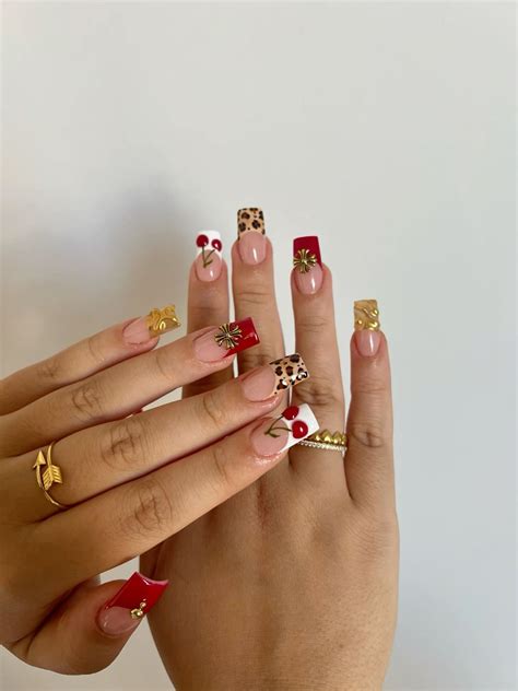 Pin By Zhiloh On Nail Inspo Leopard Nails Acrylic Nails Pretty