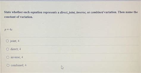 [answered] state whether each equation represents a direct joint kunduz