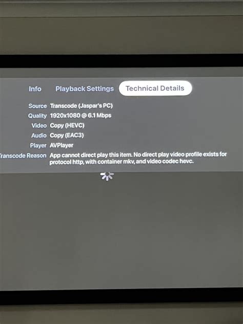 Hdr Video Wont Play On Hdr Screen Other Hdr 4k Videos Work Fine But This 1080p One Wont Load