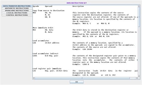 jubin mitra s 8085 simulator — learning microprocessors 1 0 documentation