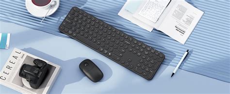 Seenda Wireless Keyboard And Mouse Usb And Type C Keyboard Mouse Combo Full Size