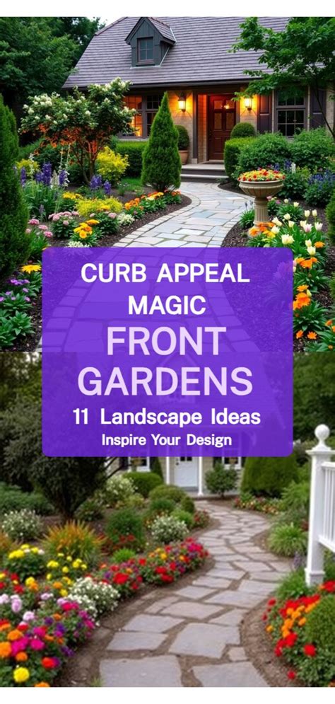 5 Inspiring Front Yard Landscaping Designs Front Garden Design Front