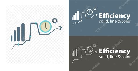 Premium Vector Efficiency Isolated Flat Illustration Optimization
