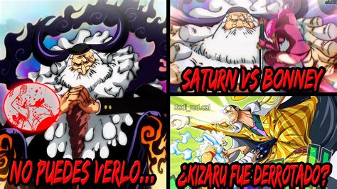 El GOROSEI SATURN Esta ROTISIMO KIZARU Fue DERROTADO Por LUFFY