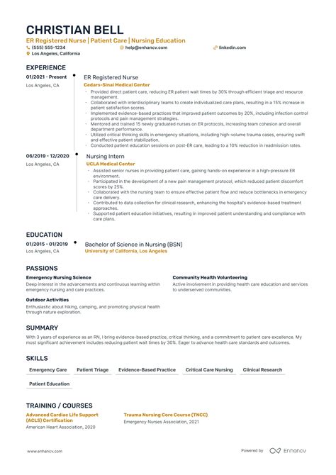 1 Successful Senior Travel Nurse Resume Example And Writing Tips For 2024