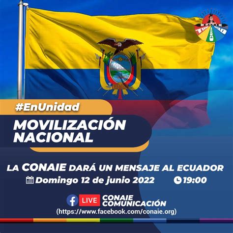 CONAIE On Twitter Mensaje Al Ecuador La CONAIE Y Organizaciones