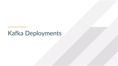 Lessons From The Field Catalog Of Kafka Deployments Joseph Niemiec