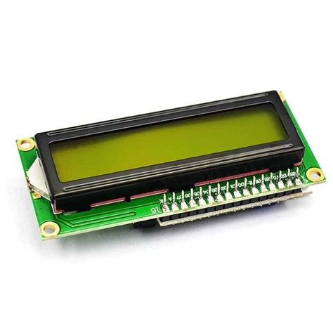 Lcd Board With Yellow Green Lcd Screen Iic I C Interface Function