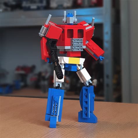 Lego Moc G1 Optimus Prime By Sandward Rebrickable Build With Lego