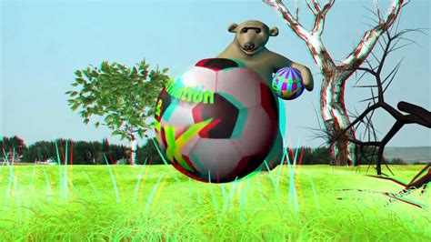 Stereo 3d Anaglyph Redcyan Animation Clip Student Of Rebus 3d