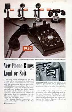 Telephone Ads Of The 1950s