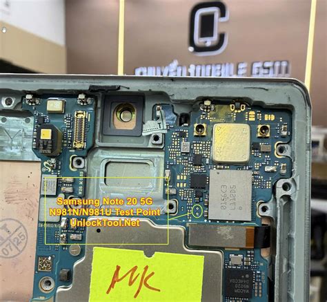 Samsung A05 A055f Pinout Test Point Unlocktool