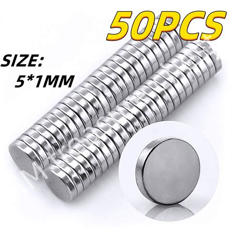 50pcs N35 Small Magnetsstrong Round Disc Neodymium Magnetsbutton Magnet Small Round Magnet