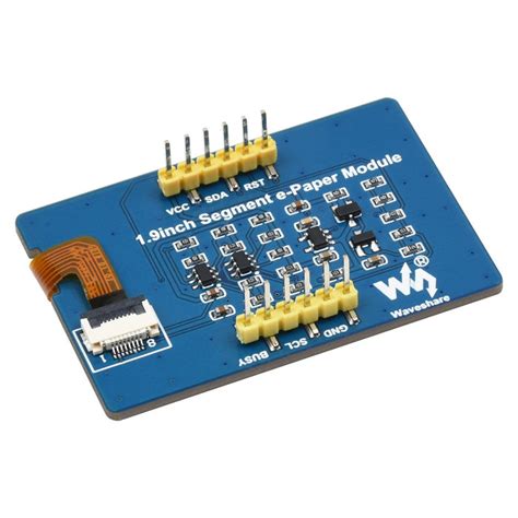 19 Segment E Paper Display Module The Pi Hut