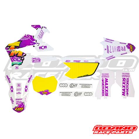 Kit Grafiche Per TM PINK EDITION 4T 22 25 TM Boano Factory