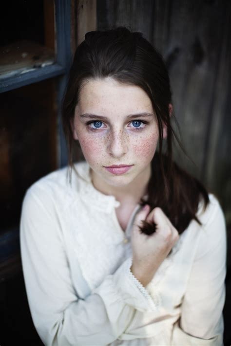 Face White Women Model Portrait Long Hair Blue Eyes Glasses
