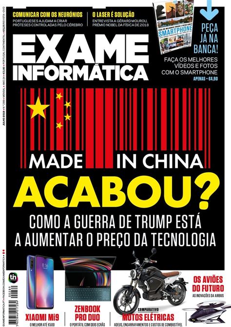 Capa Exame Informática 1 Julho 2019 Capasjornais Pt