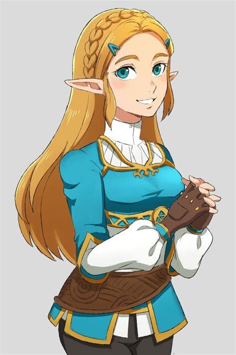 Excited Zelda The Legend Of Zelda Breath Of The Wild Know Your Meme