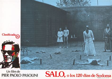 Salo Or The Days Of Sodom Original Spanish Scene Card